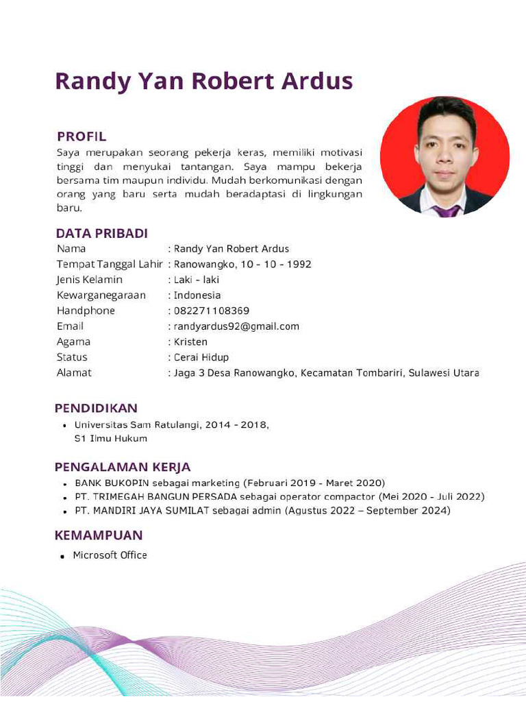 CV Kompres Randy | PDF