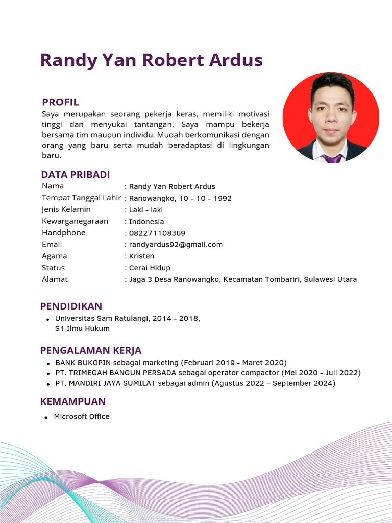 CV RANDY ARDUS | PDF