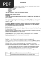 History IA Examples and Guidelines | PDF | Career & Growth