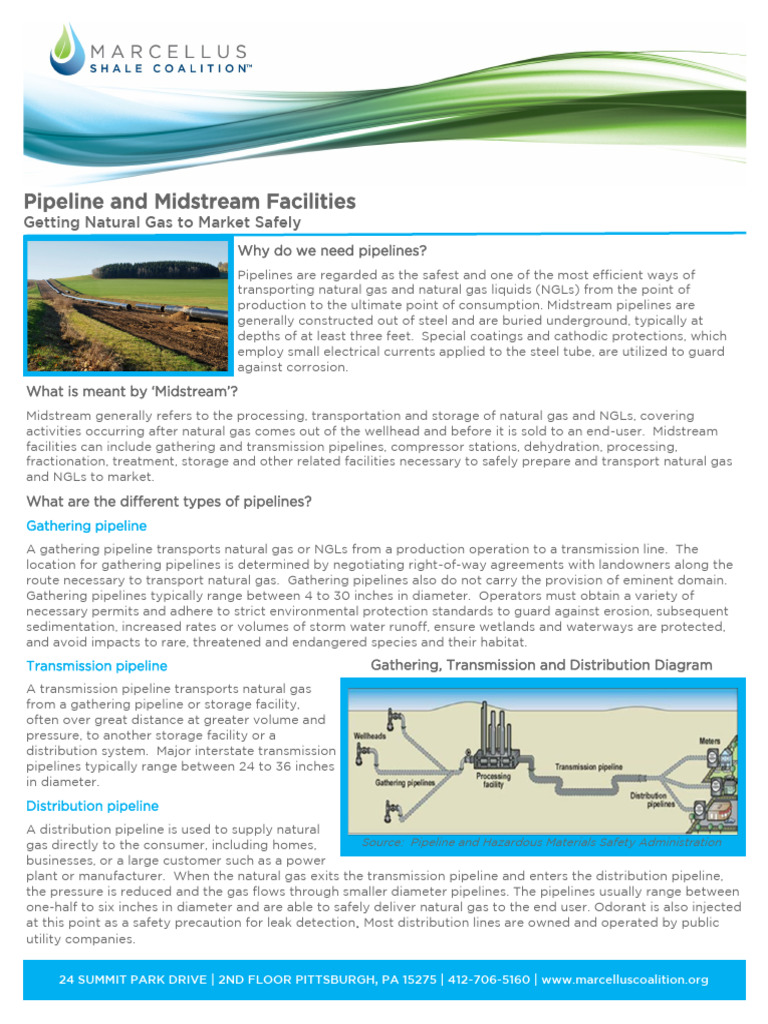 Resources Msc Pipeline Midstream Facilities | PDF | Federal Energy Regulatory Commission ...