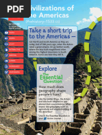 Mesoamerican Civilizations Map Activity | PDF