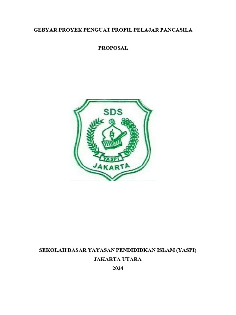 PROPOSAL GEBYAR P5 S1 2024 fix | PDF