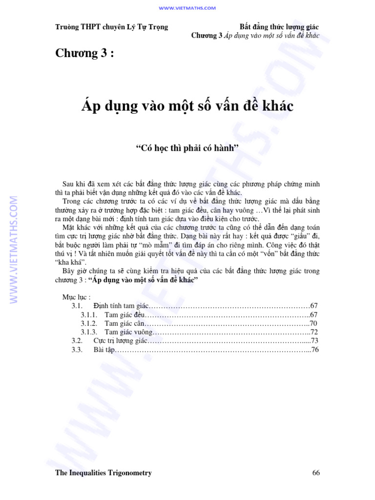 Chuyen de BDT luong giac phan 3 | PDF