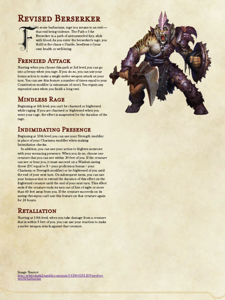 Revised_Berserker_Source | PDF