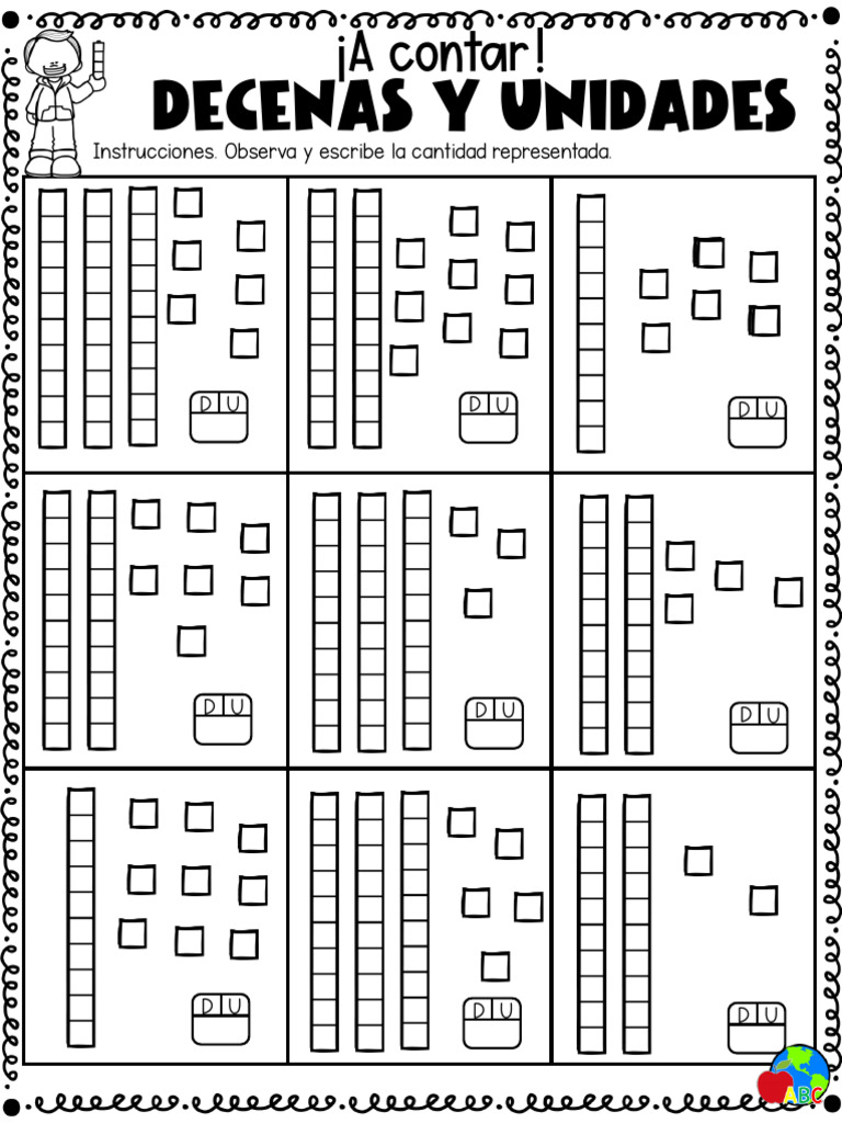 A Contar Decenas y Unidades | PDF