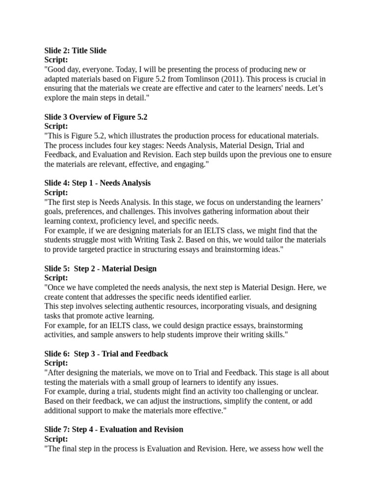 Script | PDF | Learning | Evaluation