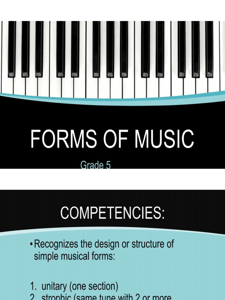 Grade 5 Forms of Music | PDF