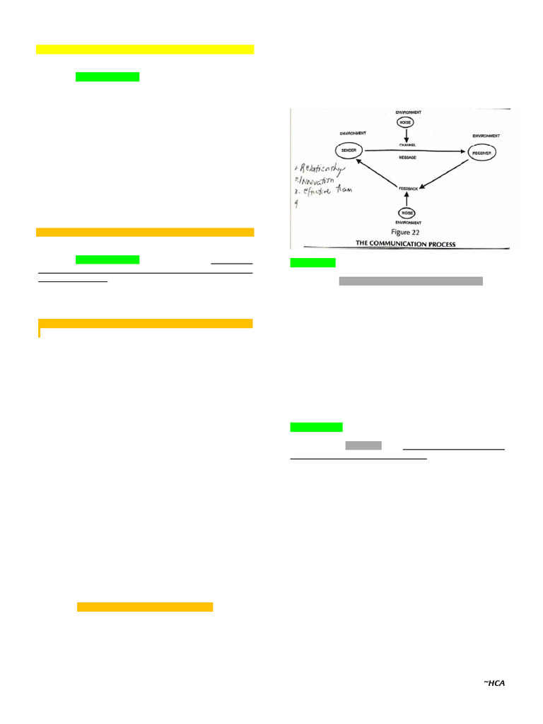 HBO-Chapter-6-8 | PDF | Communication | Nonverbal Communication