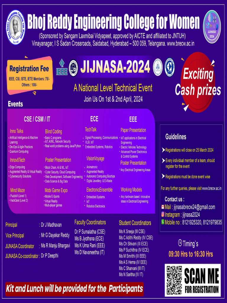 Jijnasa-2024 Brecw Poster | PDF
