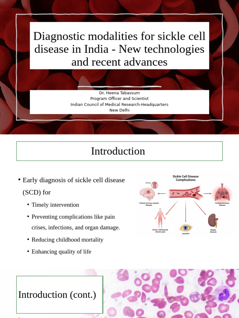 Diagnosis_SCD | PDF | Polymerase Chain Reaction | Clinical Medicine