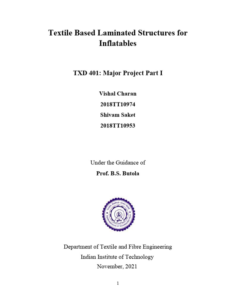 BTP Final Report BTP Vishal Shivam | PDF | Differential Scanning Calorimetry | Materials