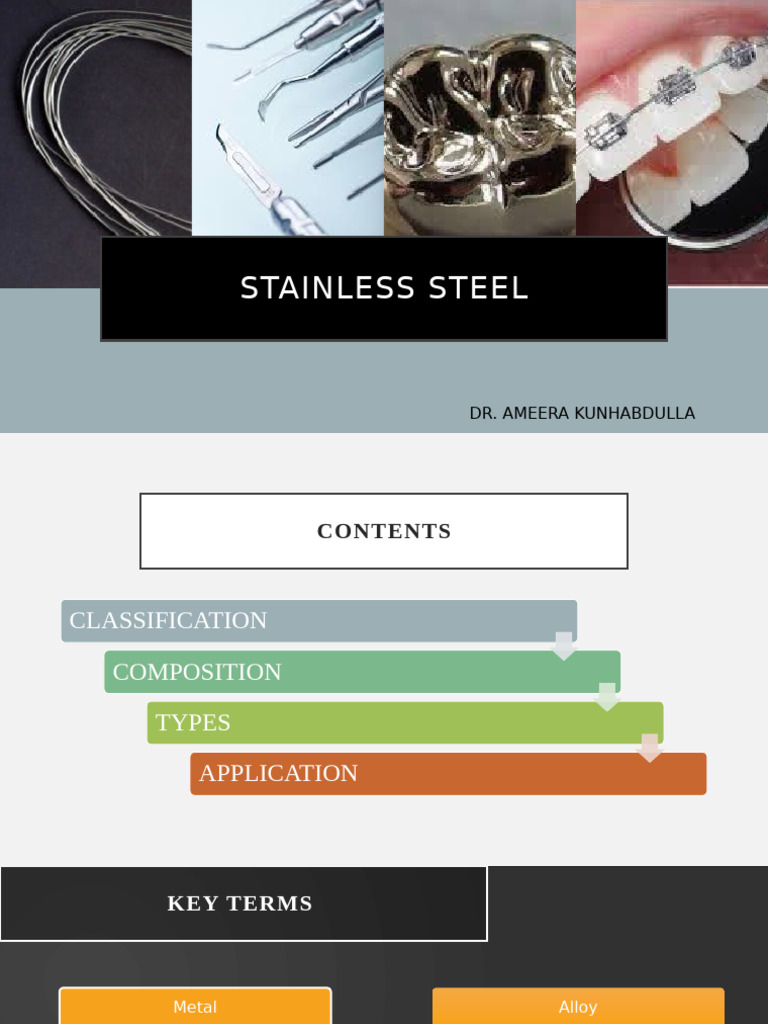 Stainless Steel: Types and Applications | PDF | Stainless Steel | Steel