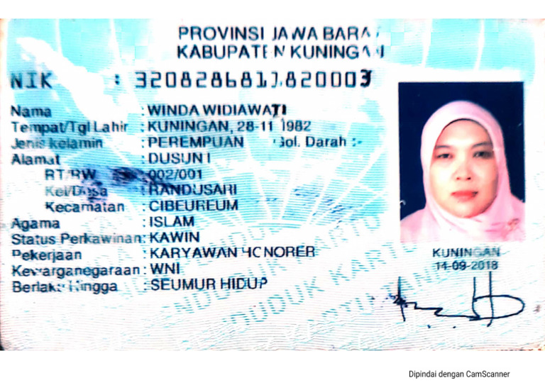 KTP_Winda widiawati | PDF