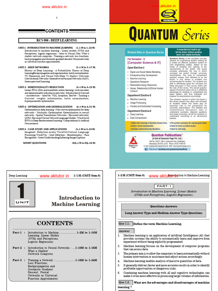Deep Learning Unique | PDF | Machine Learning | Artificial Neural Network