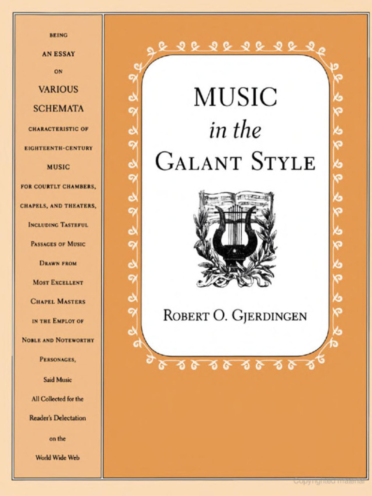 Galant Style Music Overview | PDF