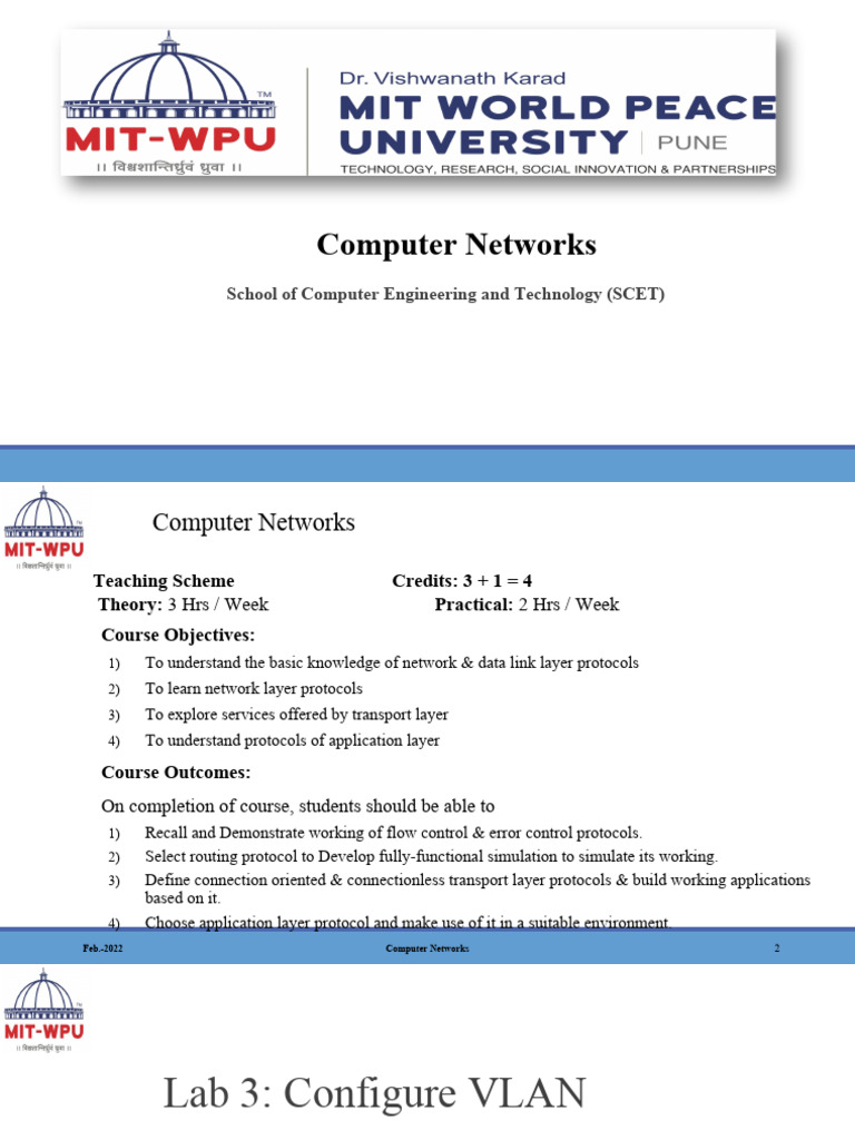 3. VLAN | PDF | Computer Network | Networking Standards