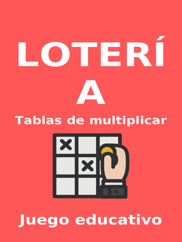Lotería de Tablas de Multiplicar | PDF