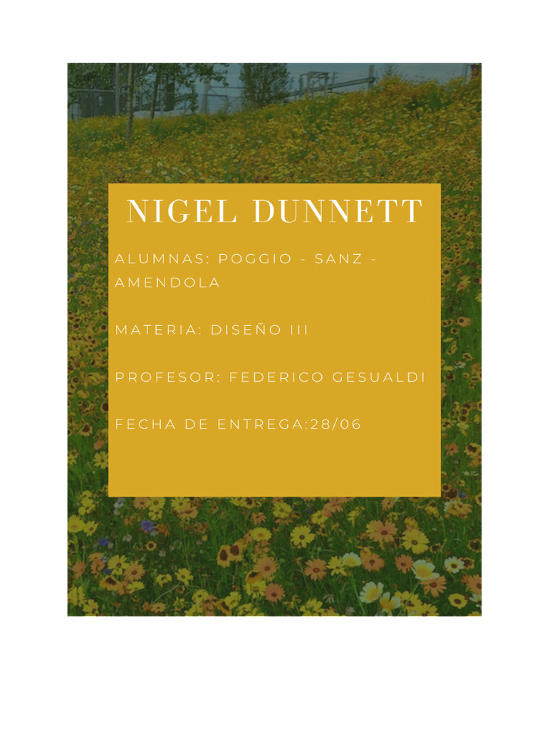 Copia de Nigel Dunnett | PDF | Impresionismo | Pinturas