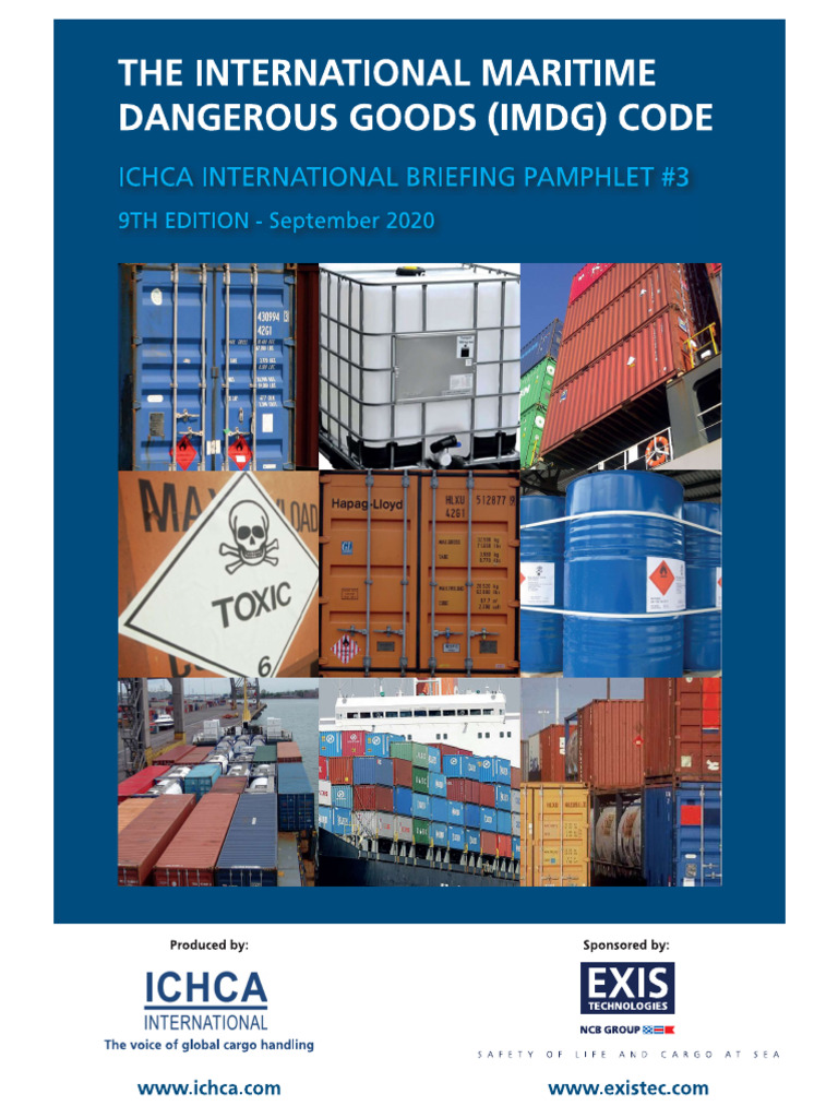 Imdg Code | PDF