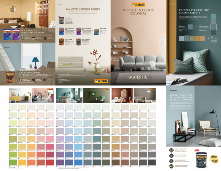 Jotun Majestic Colour Card-Malaysia | PDF