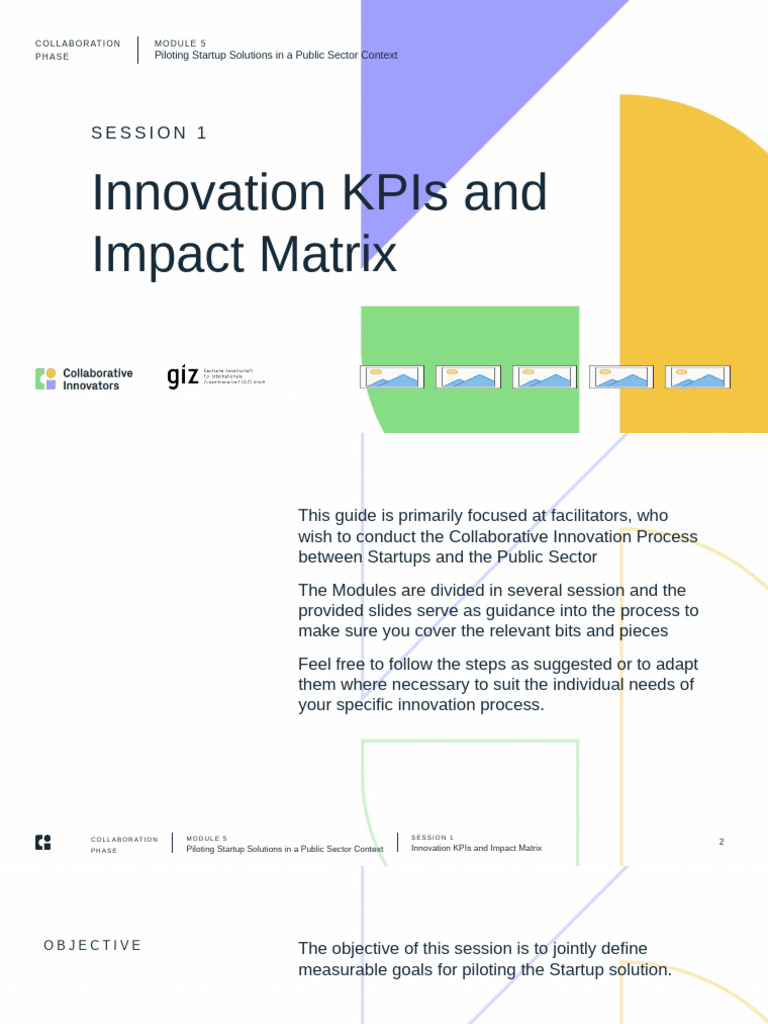 Modul 5 - Session 1 - Innovation KPI and Impact Matrix | PDF ...