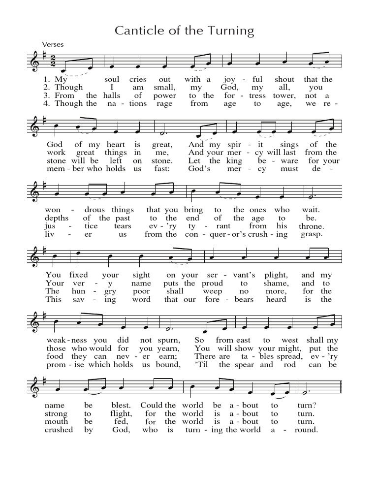 Canticle of The Turning | PDF