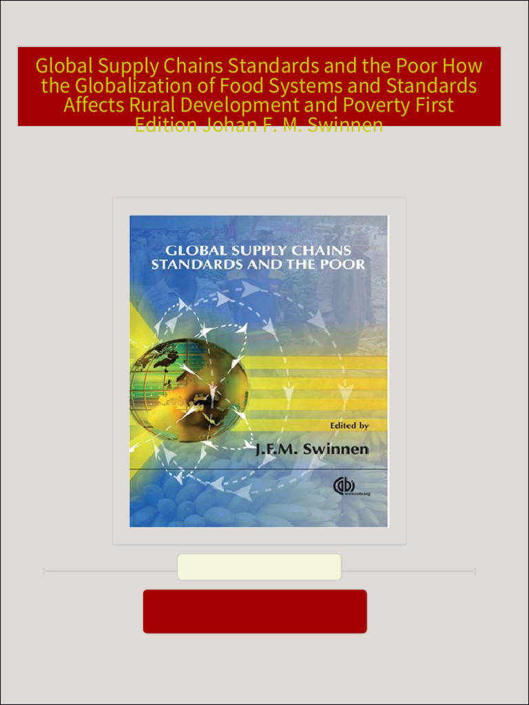 Download ebooks file Global Supply Chains Standards and the Poor How ... Download ebooks file Global Supply Chains Standards and the Poor How ...