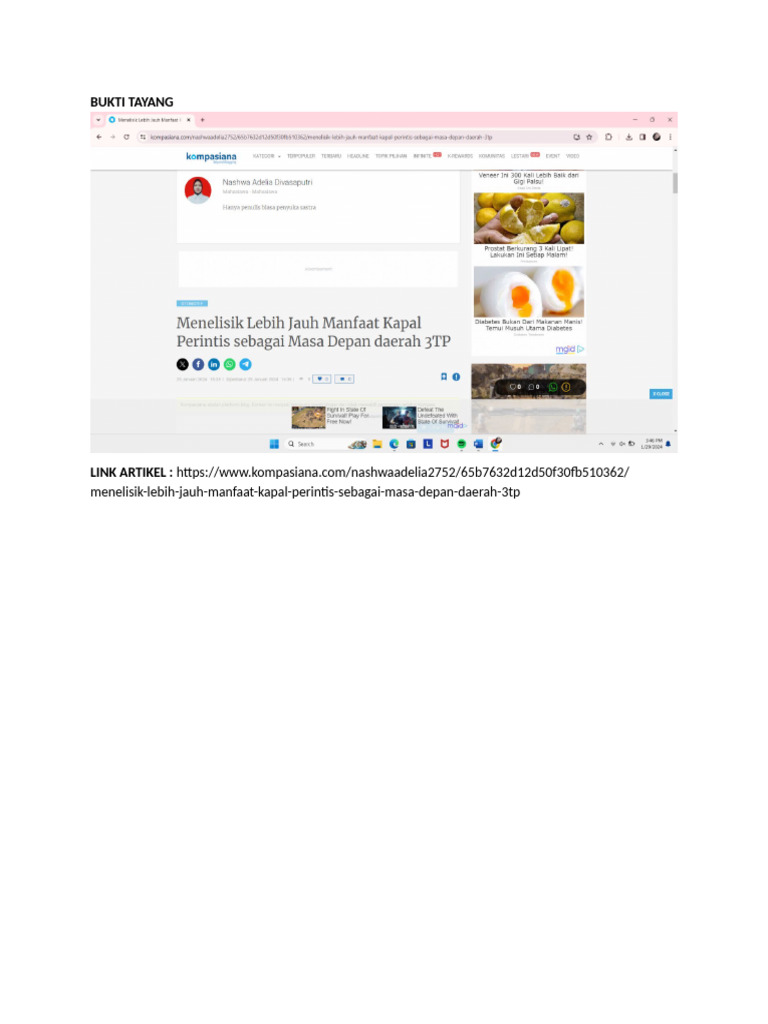 Media Cetak - Opinion - Menelisik Lebih Jauh Manfaat Kapal Perintis ...