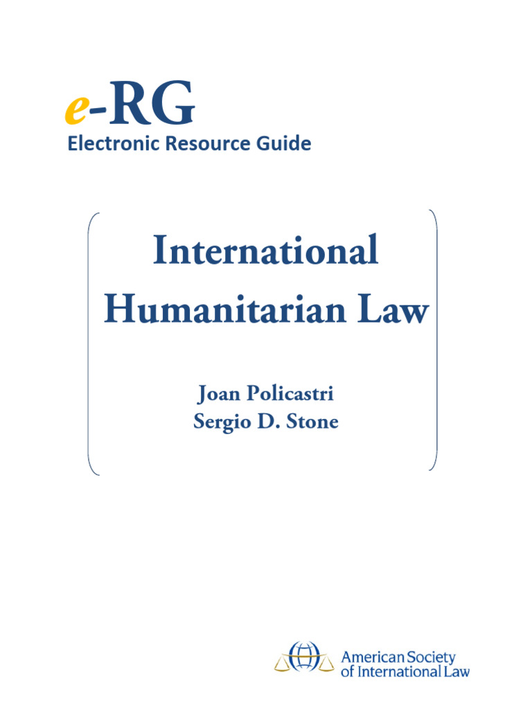 International Humanitarian Law | PDF | International Humanitarian Law | Geneva Conventions