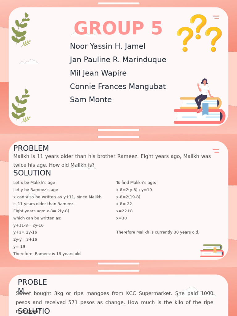 GEC104-PROBLEM-SOLVING | PDF | Elementary Mathematics | Arithmetic