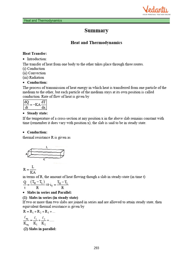 13.heat and Thermodynamics | PDF | Gases | Heat