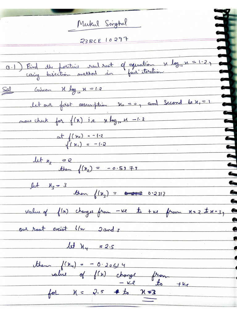 Maths Assignment 1 | PDF