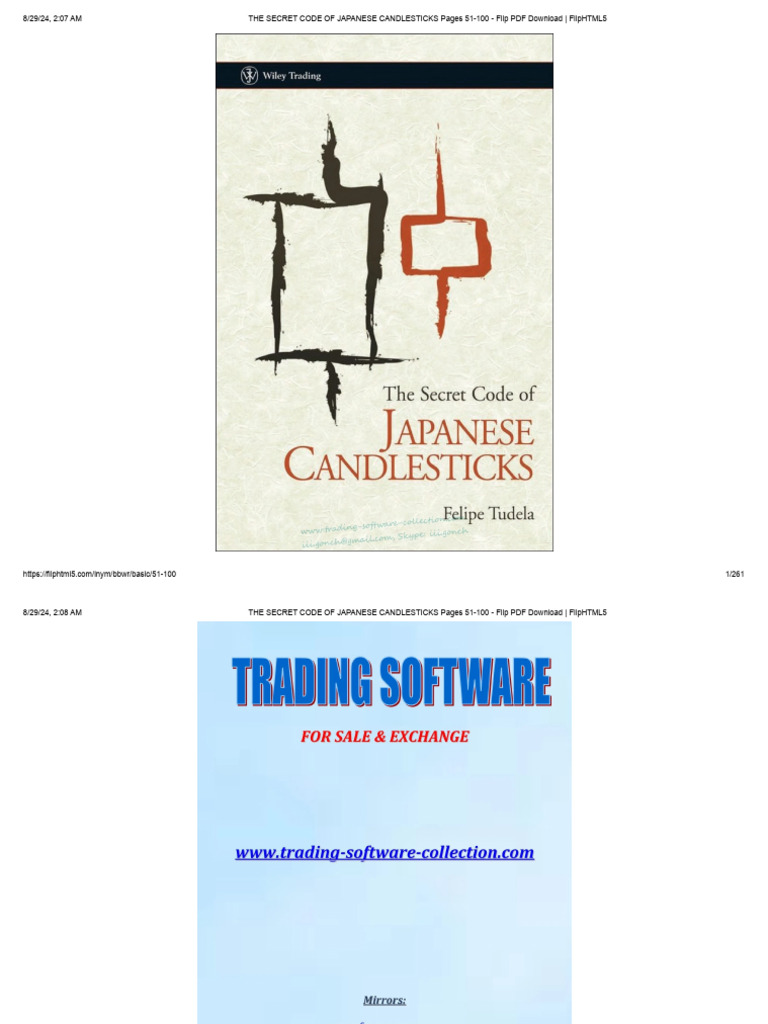 The Secret Code of Japanese Candlesticks | PDF | Application Software ...