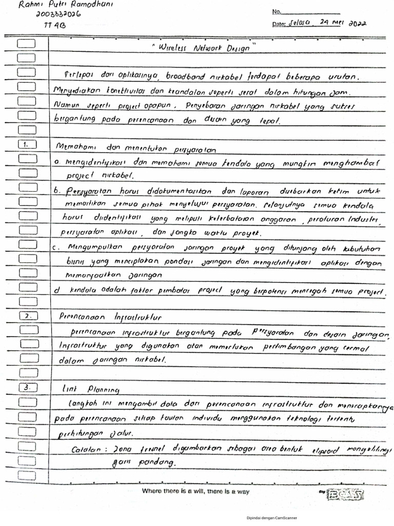 Ringkasan Wireless - Rahmi Putri Ramadhani - 2003332026 - TT4B | PDF