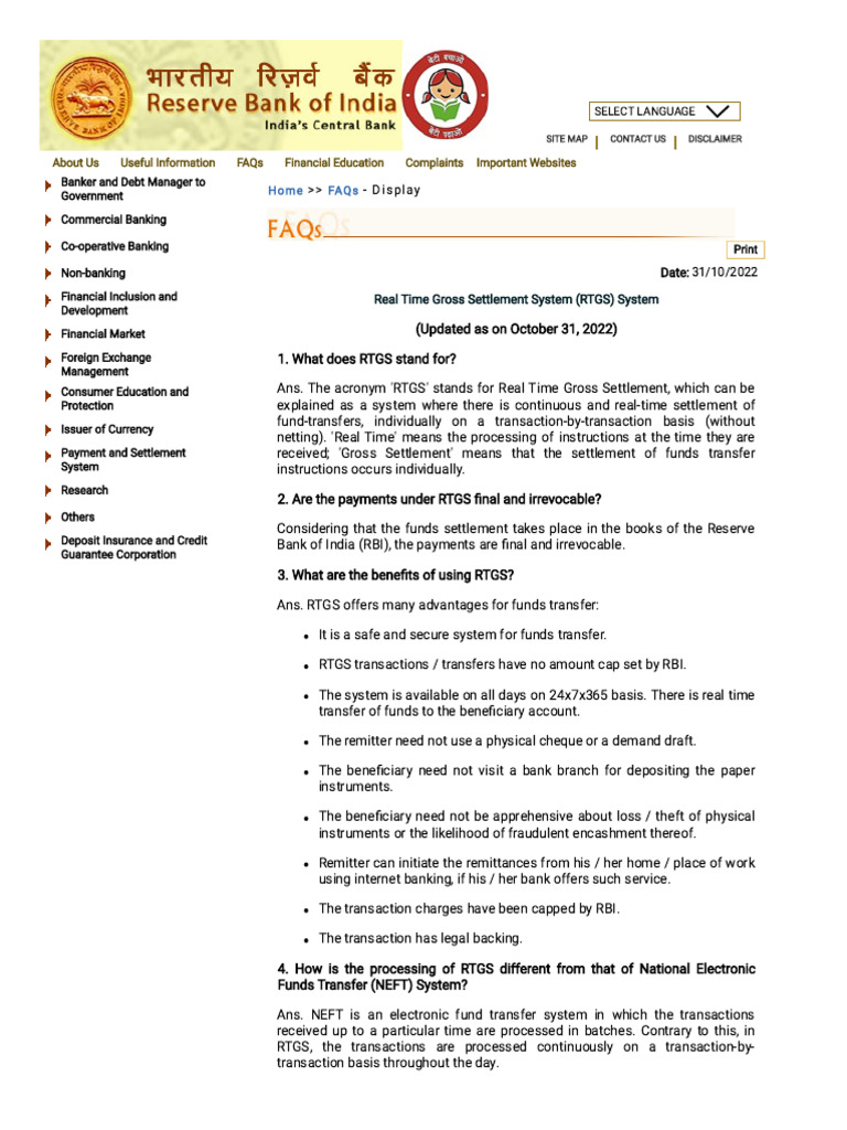 Reserve Bank of India | PDF | Banks | Reserve Bank Of India