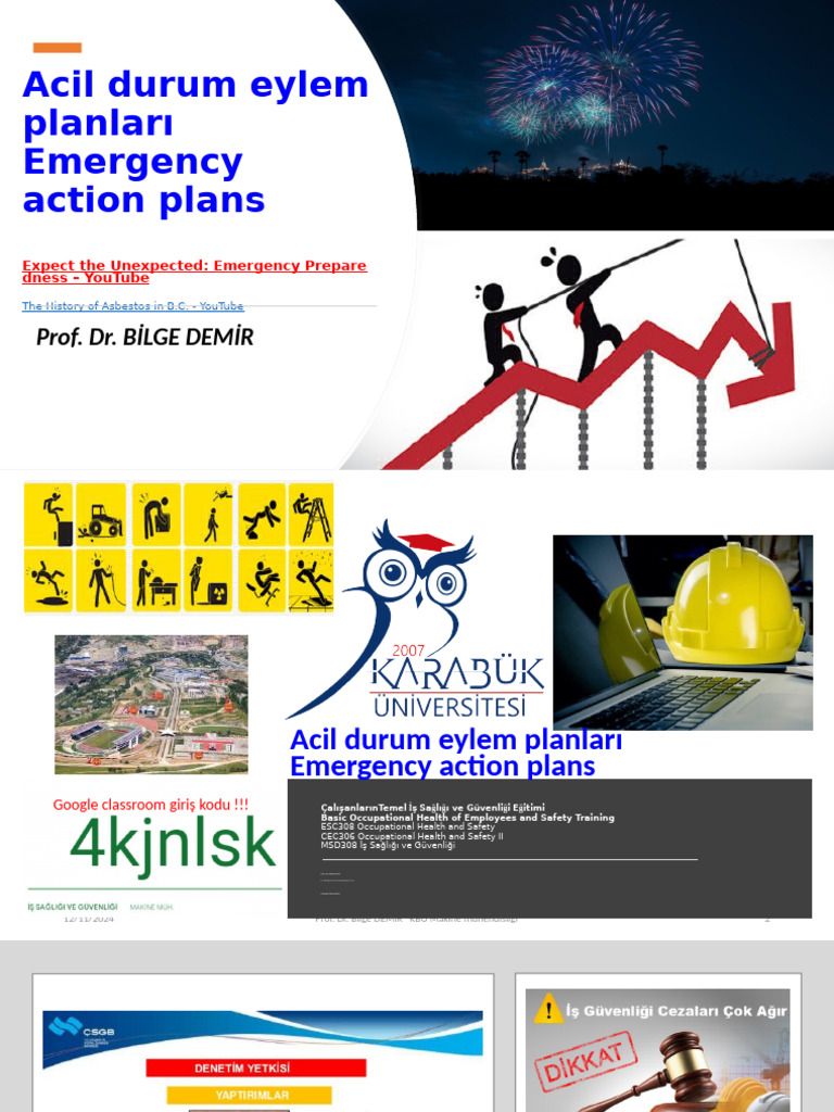 Acil Durum Eylem I | PDF