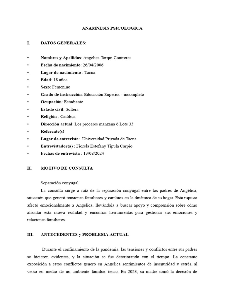 Amnesis | PDF | Trabajo Social | Autoeficacia