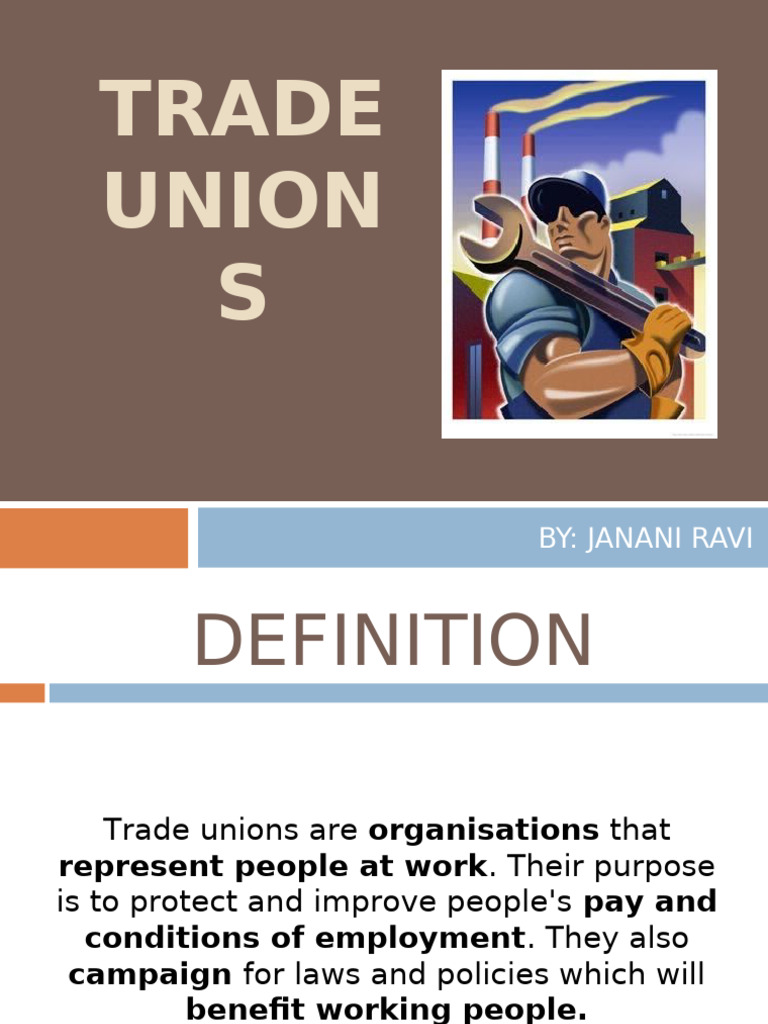 Trade Union | PDF | Strike Action | Trade Union