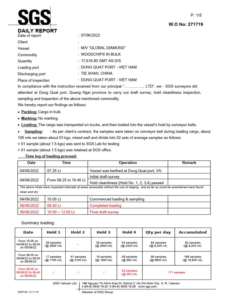 SGS Report- | PDF | Vietnam