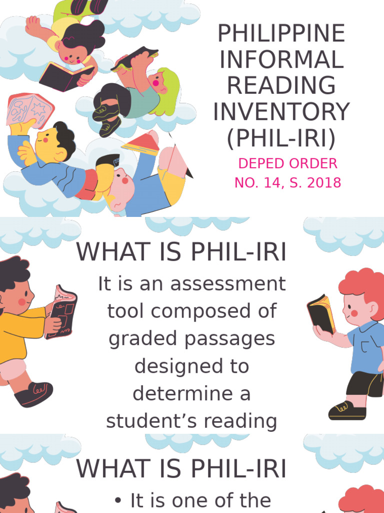 PHIL IRI | PDF | Reading Comprehension | Learning