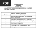 Grade 6 Q1 Performance Task | PDF