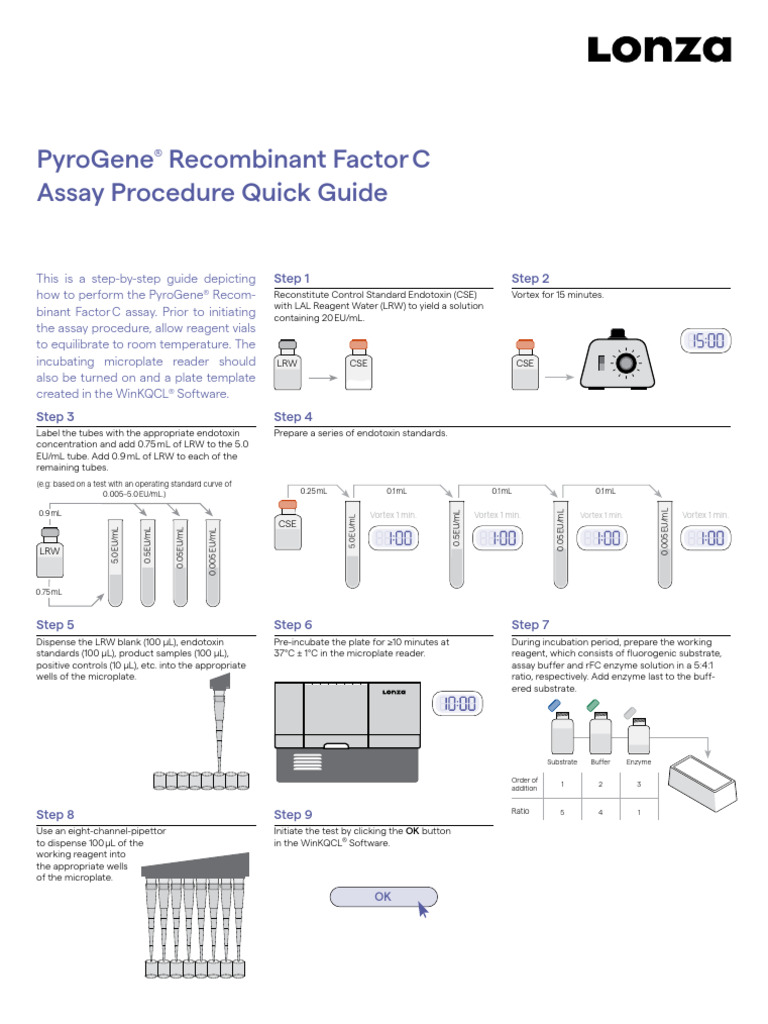 Lonza_rFC | PDF | Laboratories | Laboratory Techniques