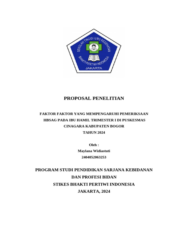 Proposal Penelitian | PDF