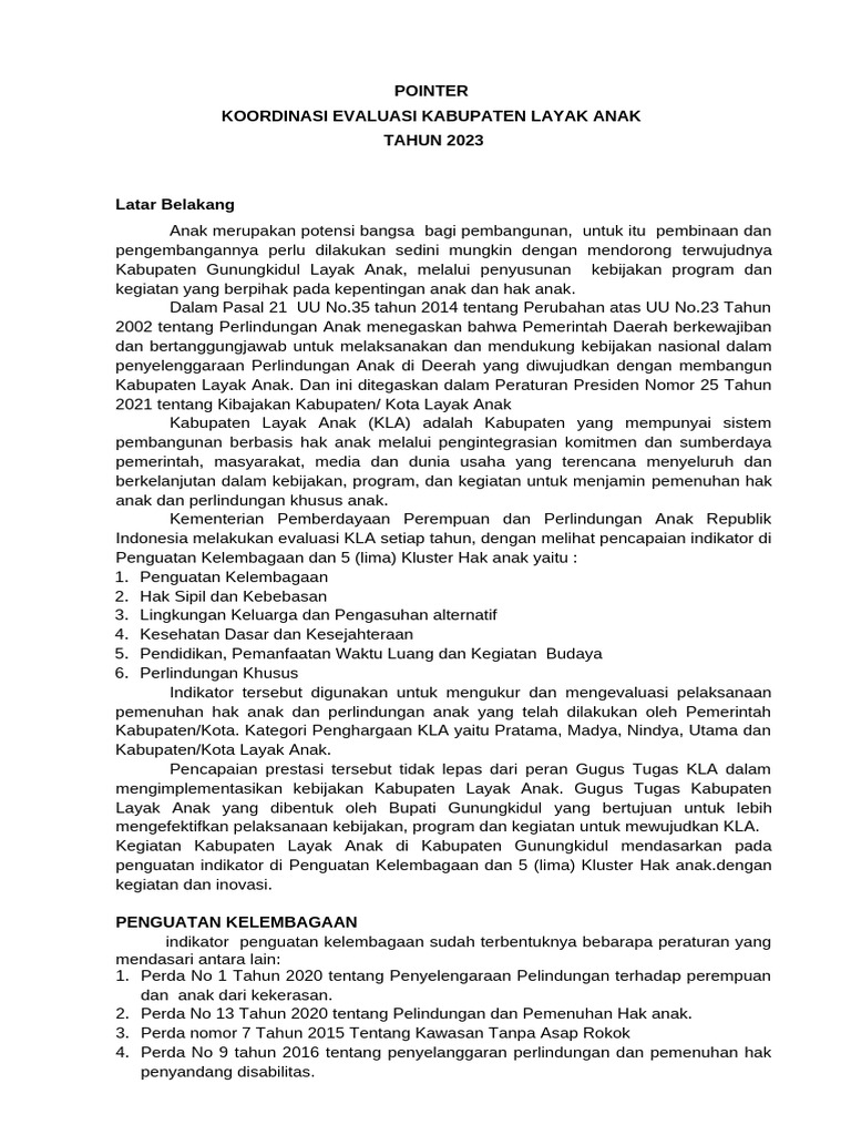 Pointers Kla 2023 | PDF