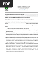 Mifano Ya Barua Rasmi Ya Kuomba Kazi | PDF