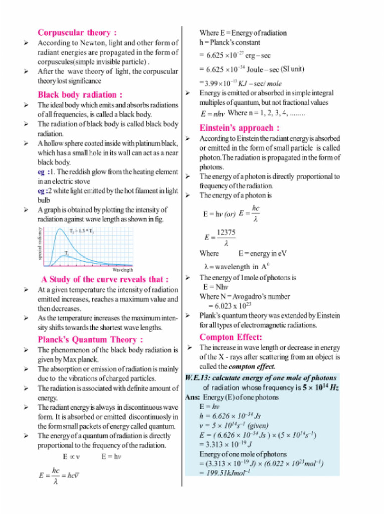 Atomic Structure - 7 | PDF