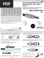 Swa Gland and Cleats Data Sheet | PDF | Engineering | Business