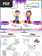 2ND Quarter Test-Tagalog-Reading and Literacy - Grade 1 | PDF