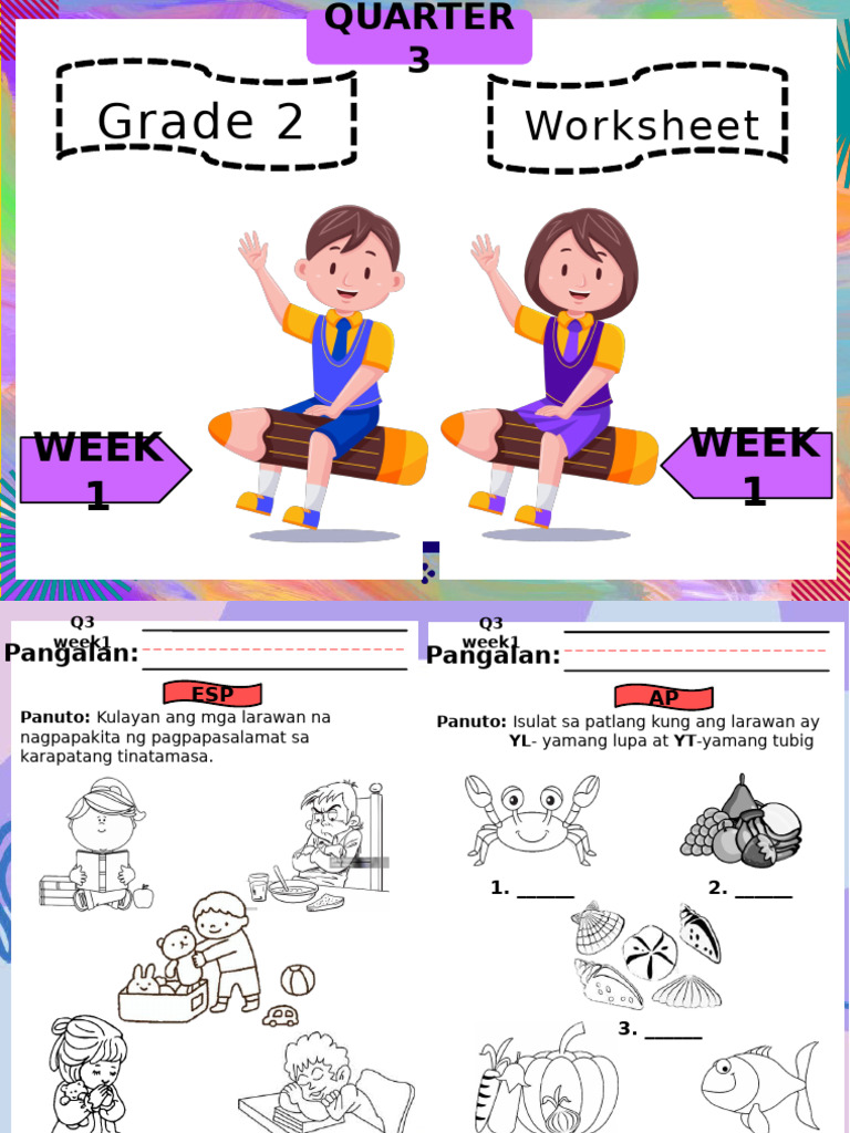 Q3 WORKSHEETS Week1 8 1 | PDF