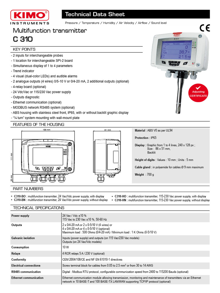 FT Transmitter C310 | PDF | Computer Network | Power Supply